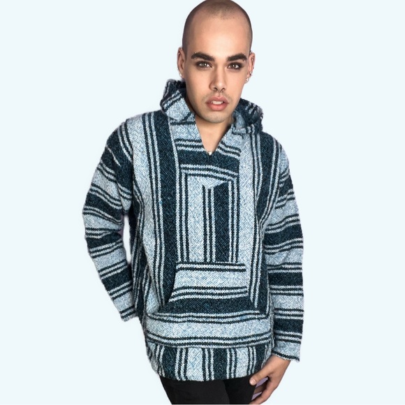 Iguana Jack | Shirts | Large Baja Drug Rug Hoodie Sweatshirt Great ...